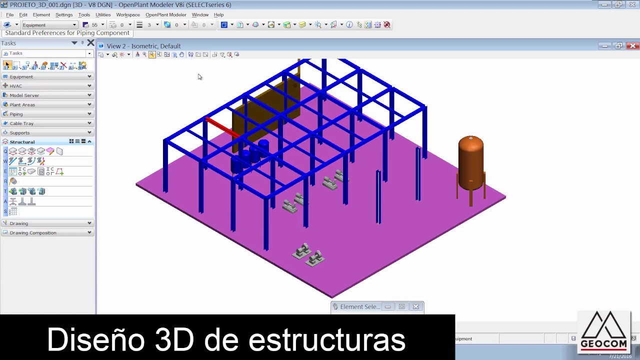 Diseño de plantas inteligentes con Bentley Openplant - YouTube