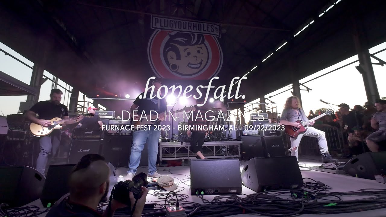 Hopesfall - Dead in Magazines (Live at Furnace Fest 2023) - YouTube