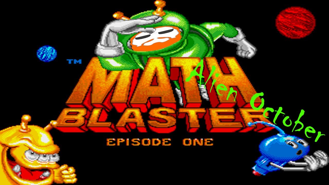 Alien October Math Blaster: Adding Double Digits - YouTube