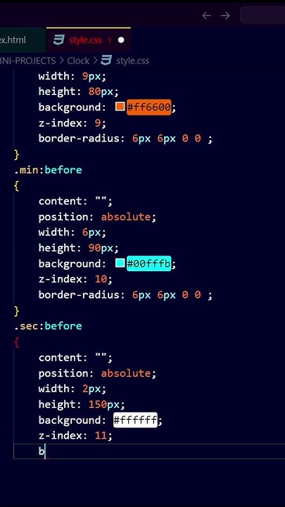 Build A Clock In Html Css Css Coding Programming Html Time Clock Learn Js