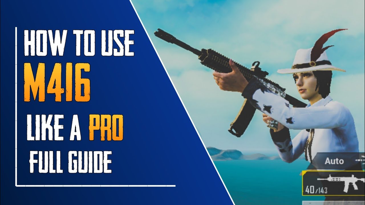 How to use M416 like a pro | M416 Full guide | M416 +6x | - YouTube