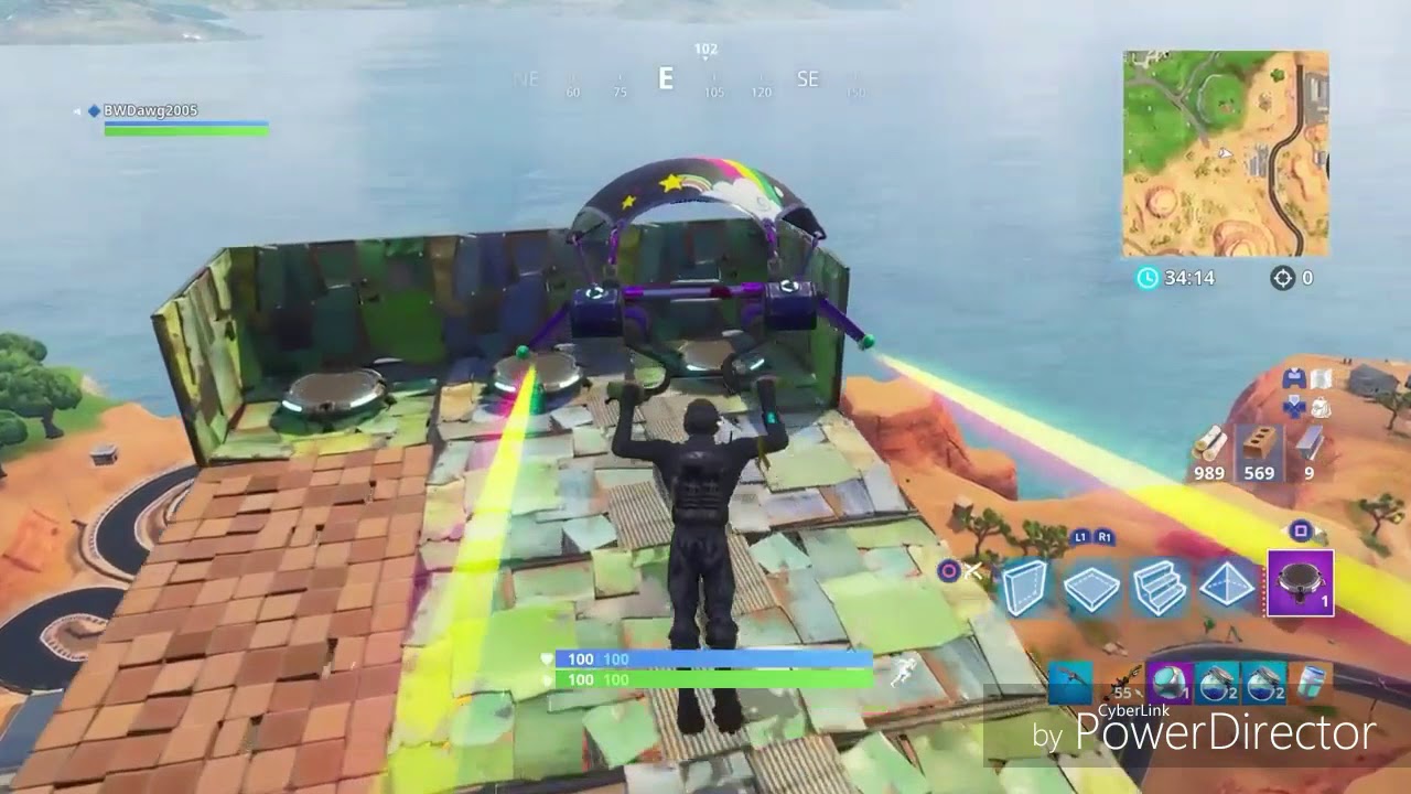 PARKOUR AT MAX HEIGHT!!!! FORTNITE BATTLE ROYALE - YouTube