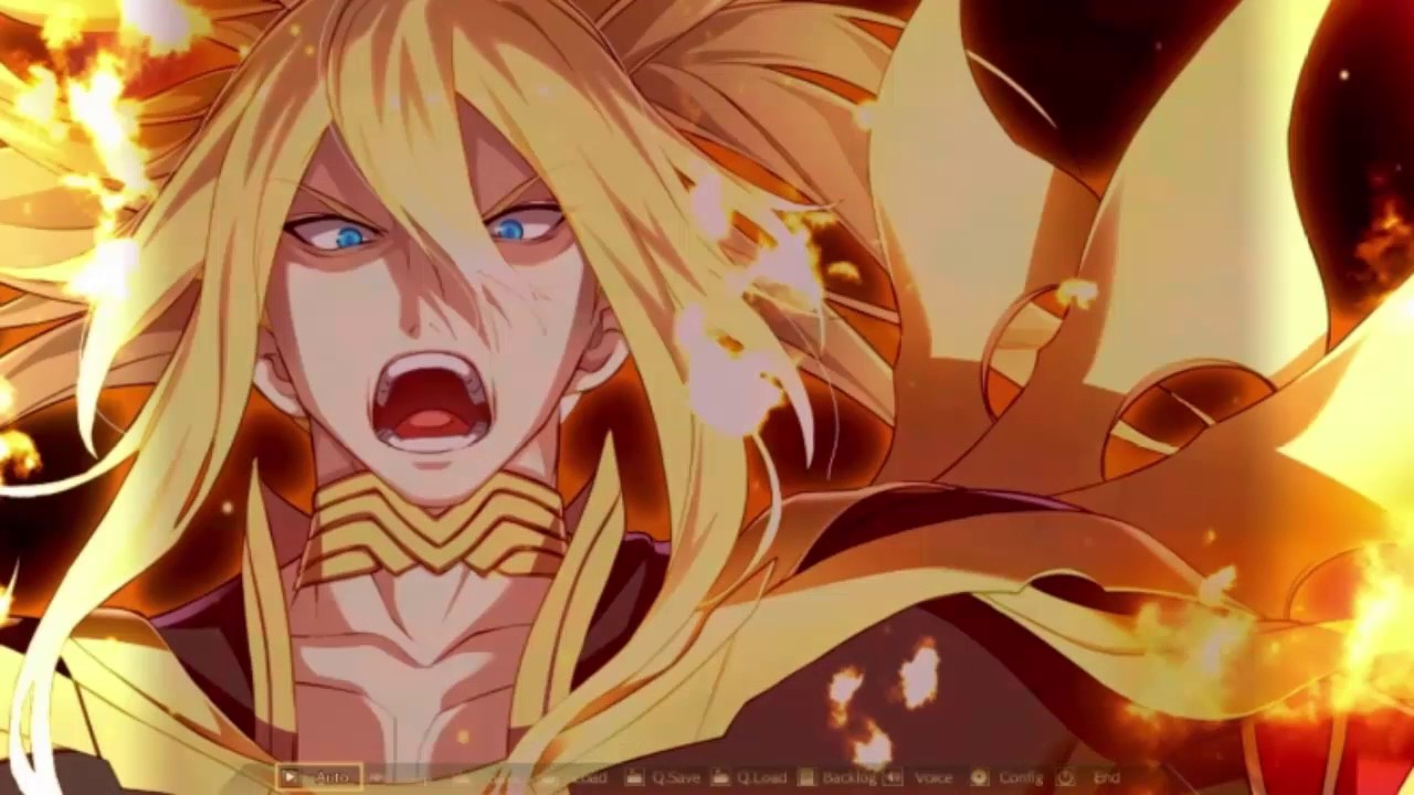 【シルヴァリオトリニティ】レイン・ペルセフォネ VS ヘリオス Part. 2【TRUE ENDING】 - YouTube