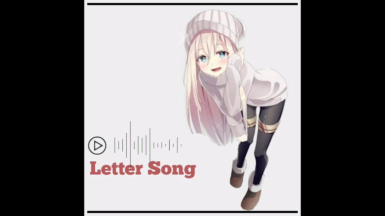 Soundtrack Anime Letter Song - animenesia - YouTube