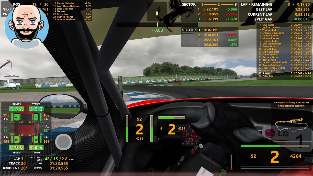 Shovas vs SHO XD Style SimHub Overlays V14 in the Ferrari 550 Maranello ...