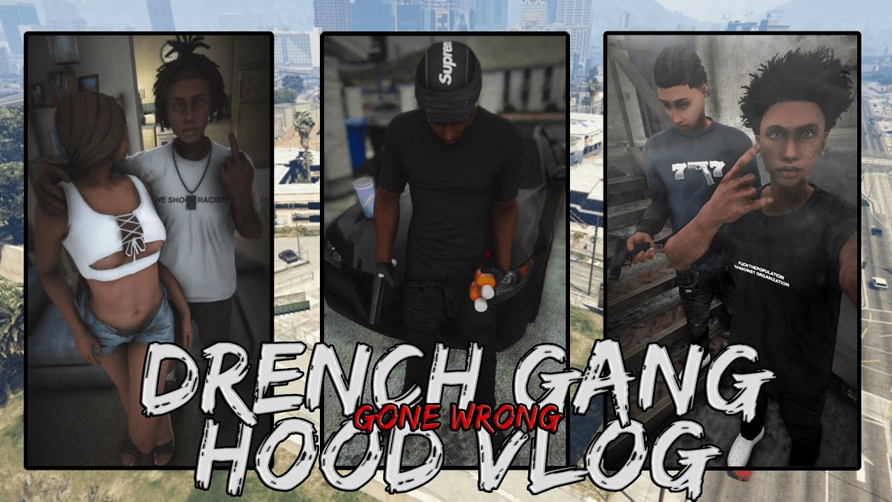 [SSC:RP] Hood Vlog with Drench Gang GONE WRONG! - YouTube
