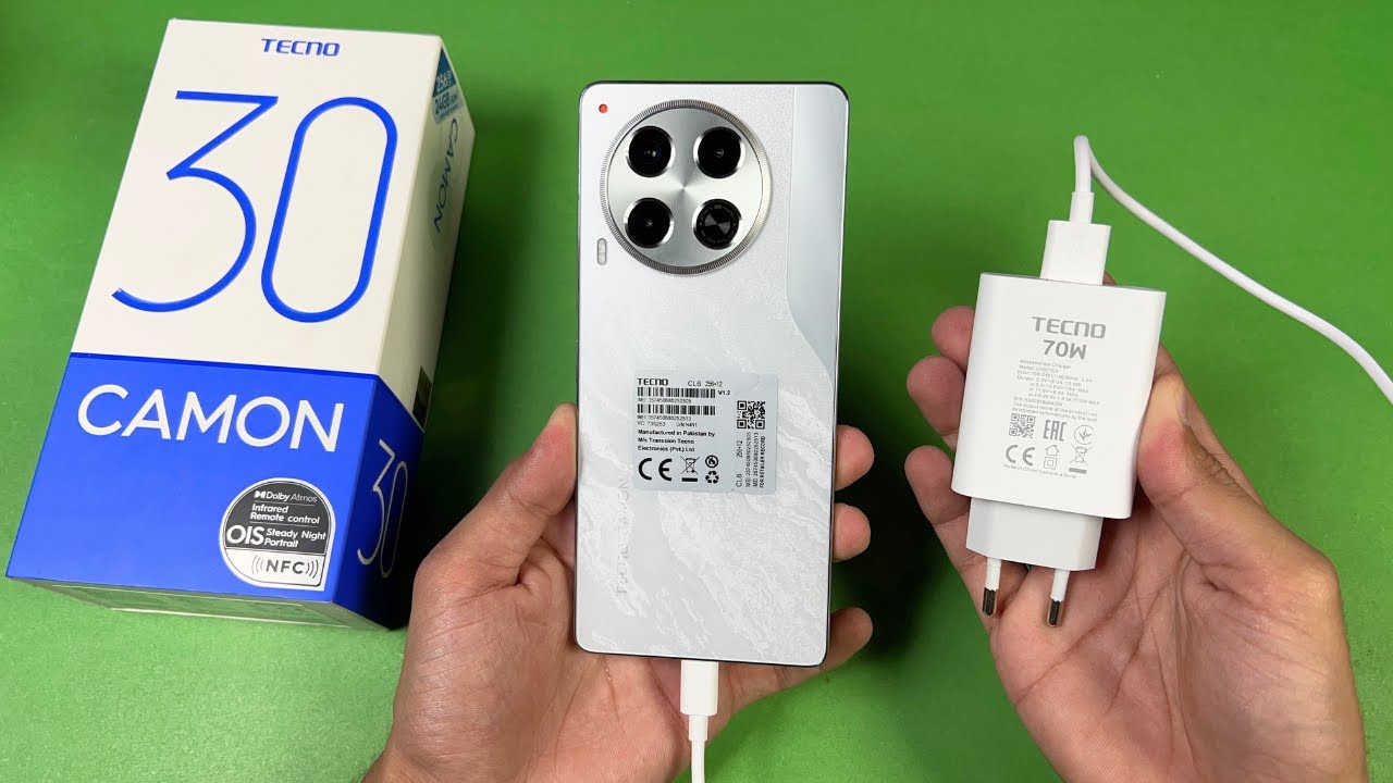 Tecno Camon 30 - Battery Charging Test! - YouTube