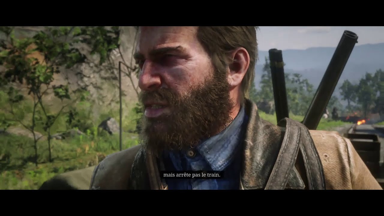 Red Dead Redemption 2 : Braquage de train - YouTube