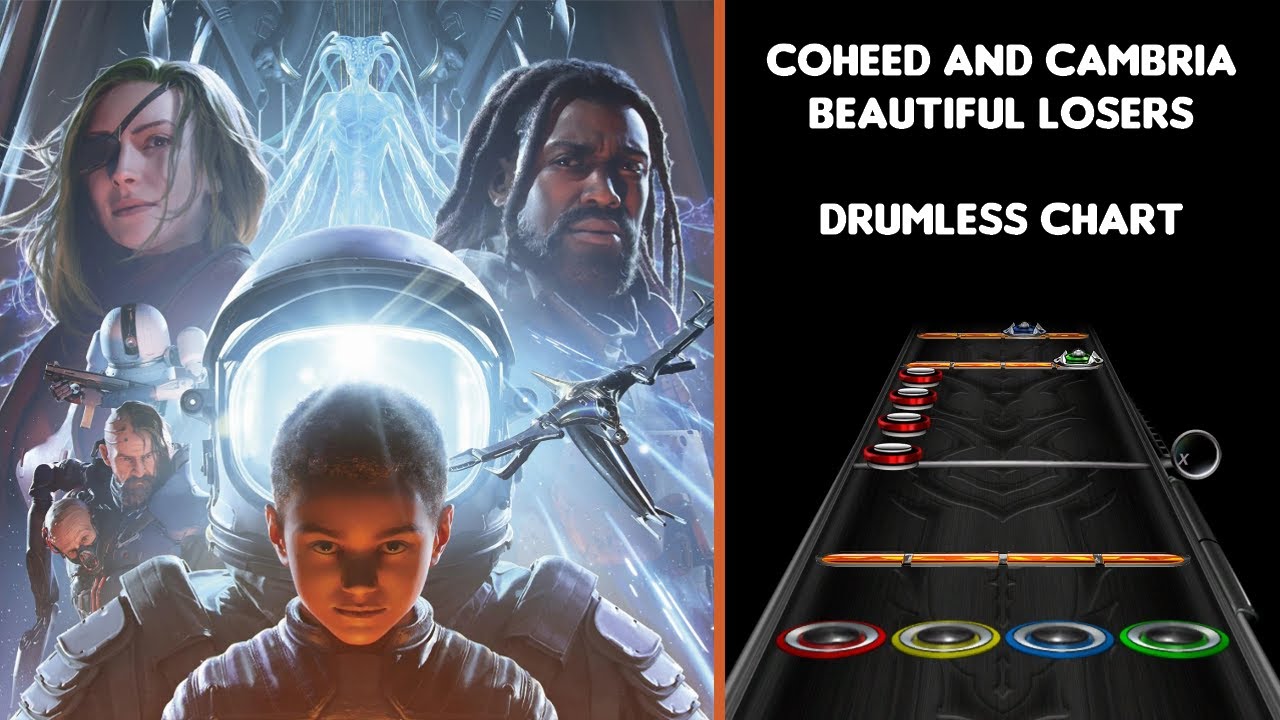 Coheed And Cambria - Beautiful Losers - Drumless Clone Hero Chart - YouTube