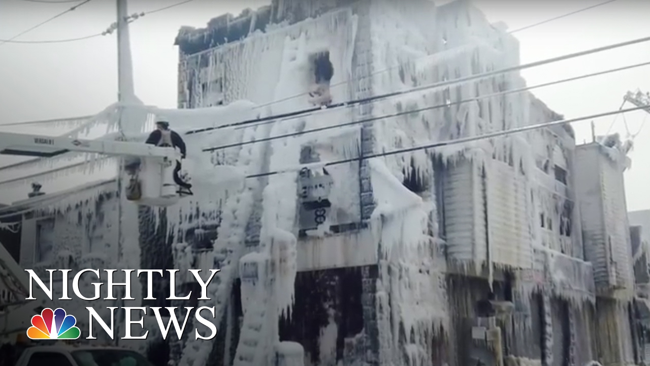 Record-Breaking Cold Freezes Eastern U.S. | NBC Nightly News - YouTube