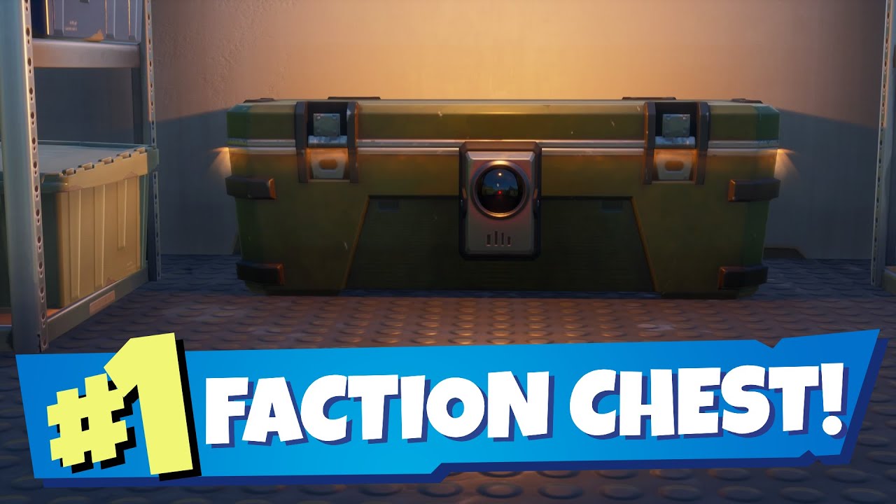 Open a Faction Locked Chest At Different Spy Bases - Fortnite Challenge ...