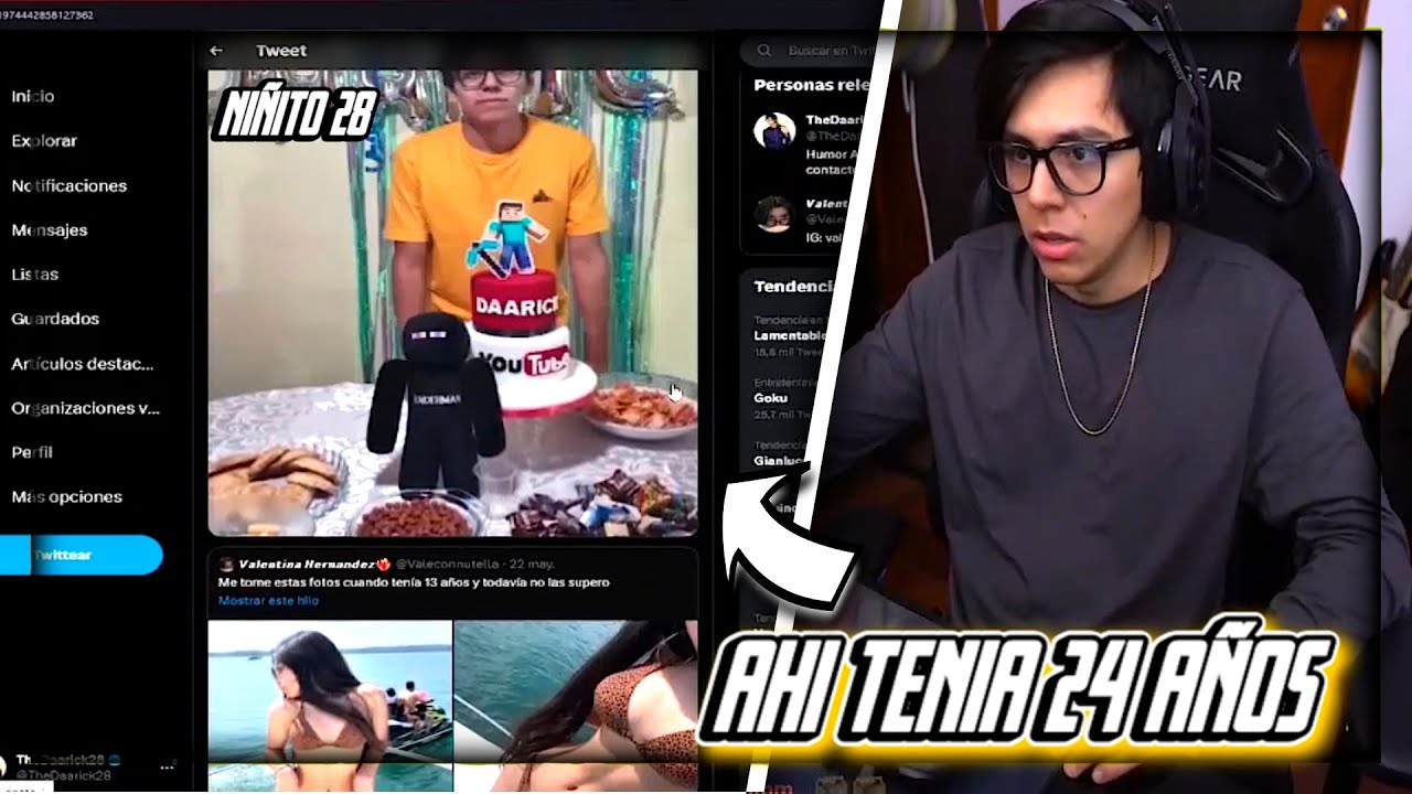 🙊 DAARICK y su foto de NIÑITO28 - YouTube