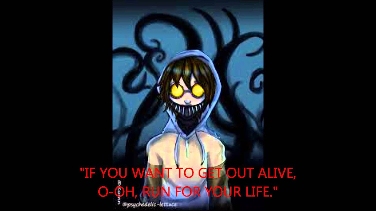 Get Out Alive Lyrics Ticci Toby Tribute - YouTube