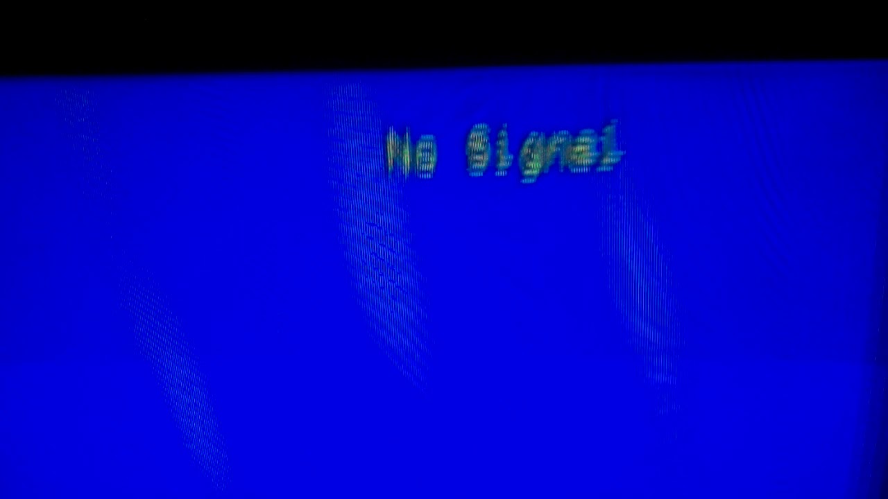 No Signal Screensaver on Haier TV - YouTube