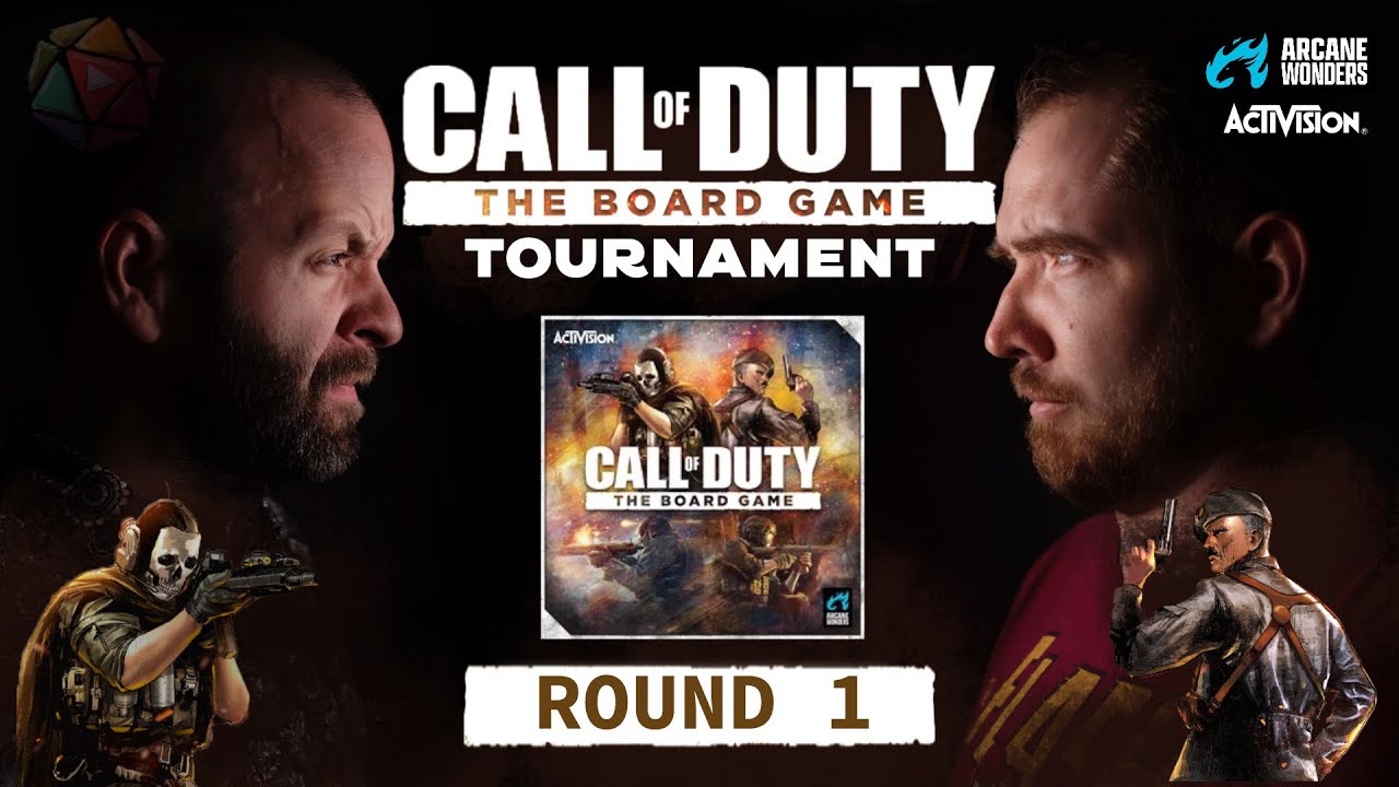Call of Duty: The Board Game - Gameplay | COD Tournament Round 1- Full ...