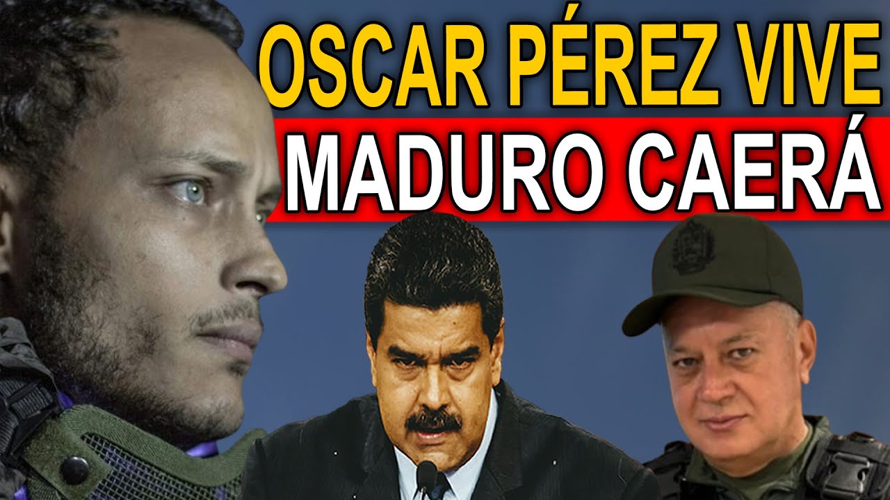 Oscar Pérez sigue vivo, lucha contra Maduro va hasta el final - YouTube