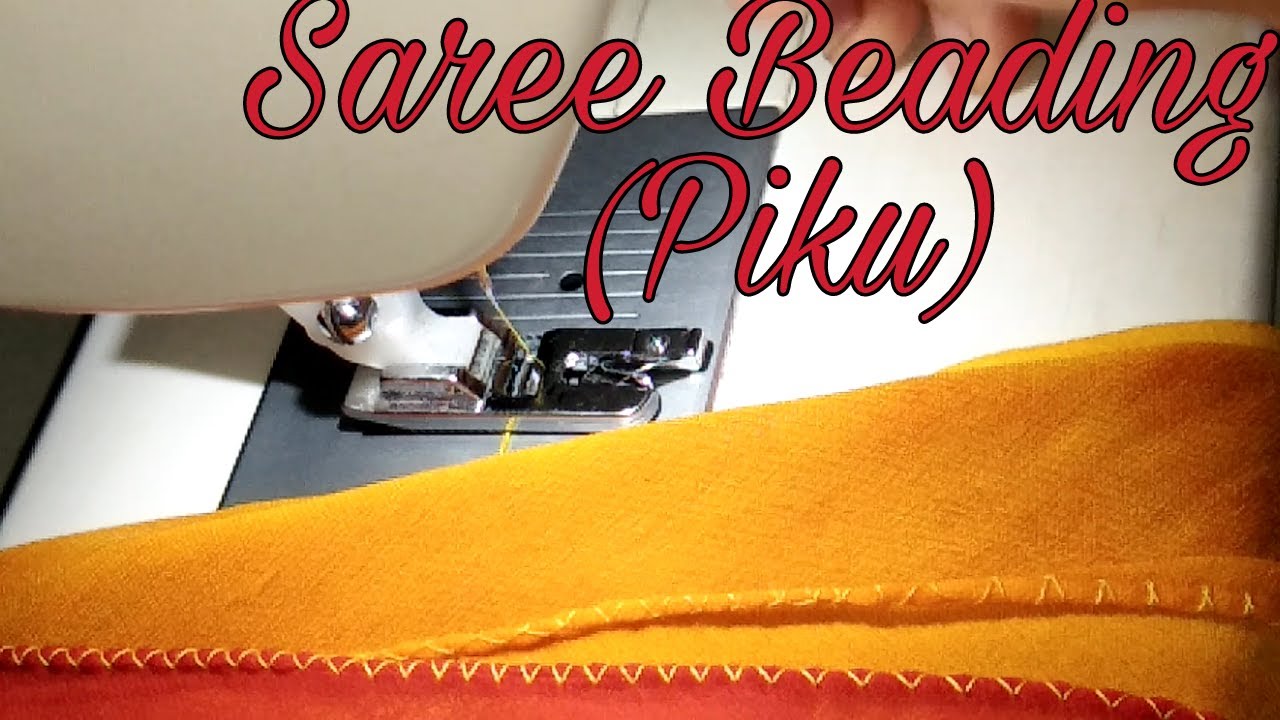 saree (piko) bidding with singer 1306 / sari piko #nishufashions # ...