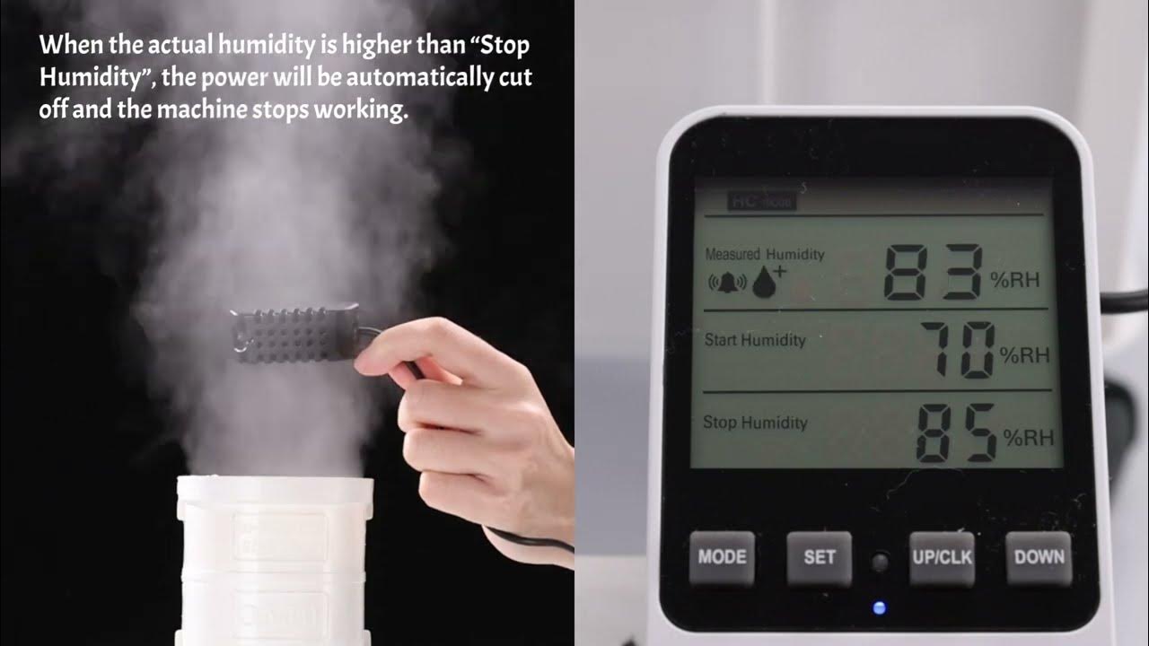 Mxmoonant Ultrasonic Mist Maker DIY Humidifier Kit for Mushroom Growing ...