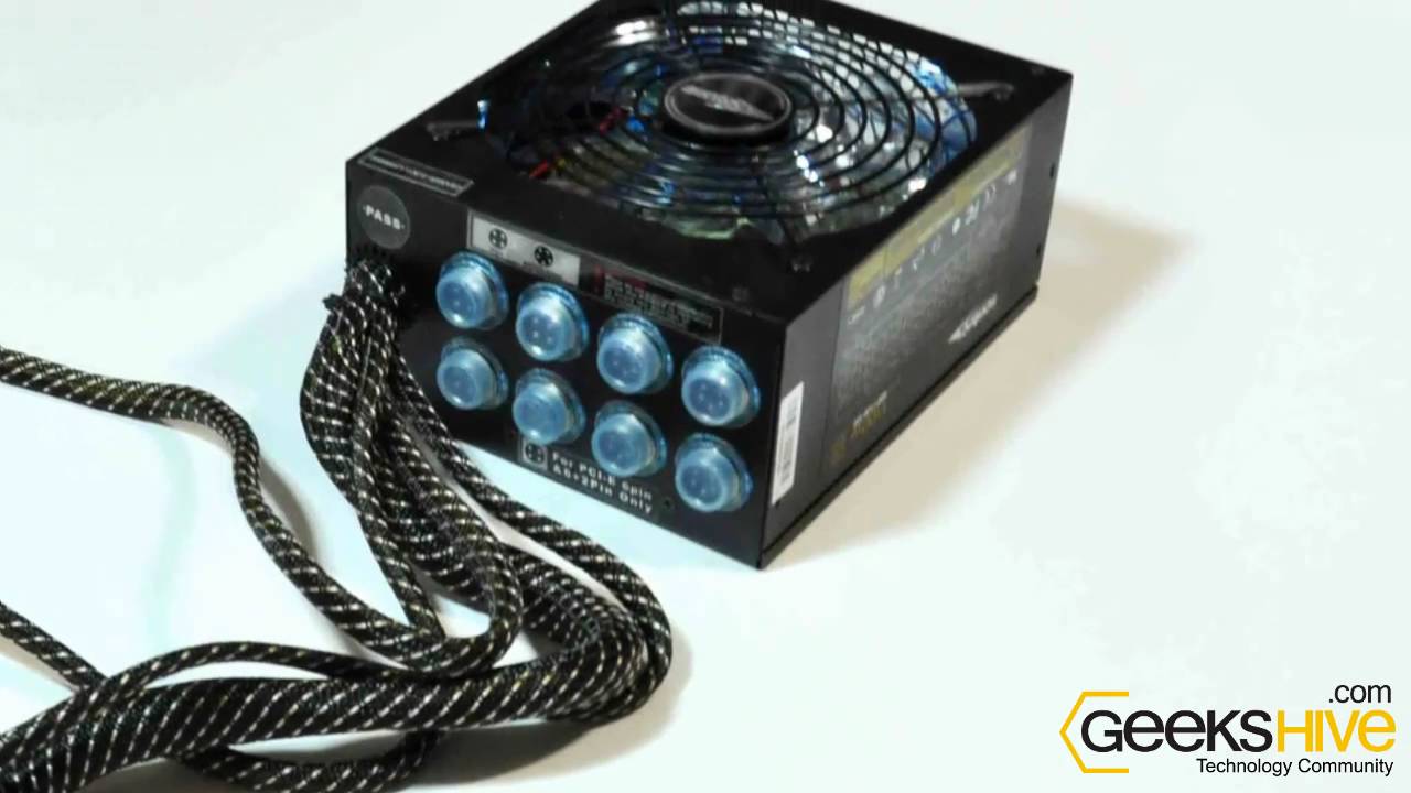 Sentey HBP 1100 Watts Modular Power Supply Unit (HBP-1100-SM) review by ...
