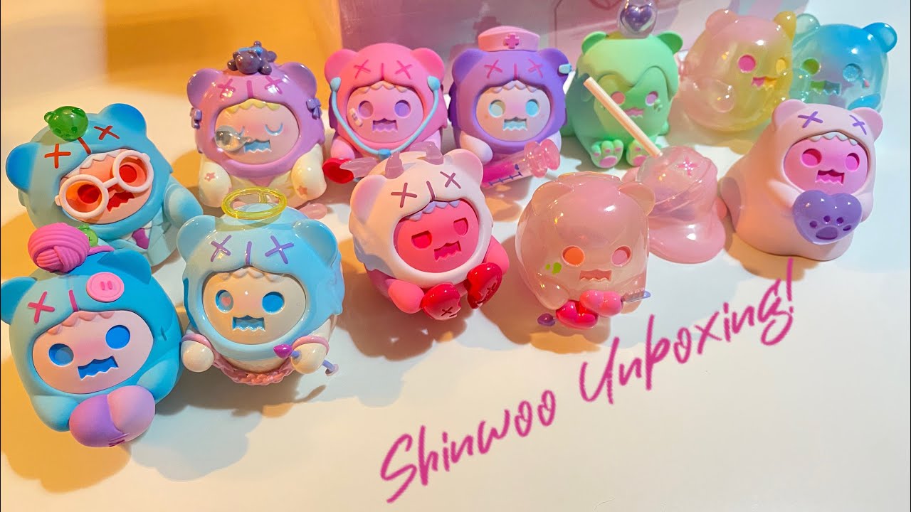 Unbox! Shinwoo Blind Box LOVE OR DEATH 🔫🩸 Baby ghost bear. 🤍 - YouTube