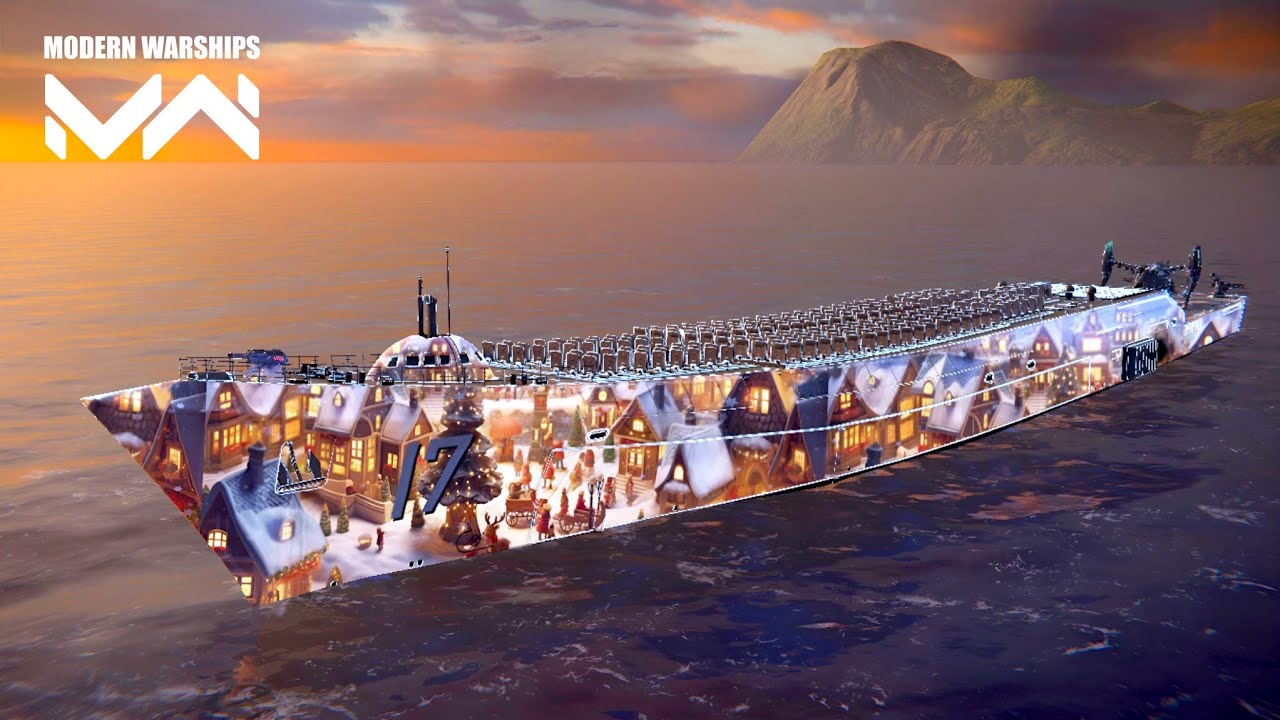 Strong missile Spammer ship USS BATTLECRUISER : Modern Warships - YouTube