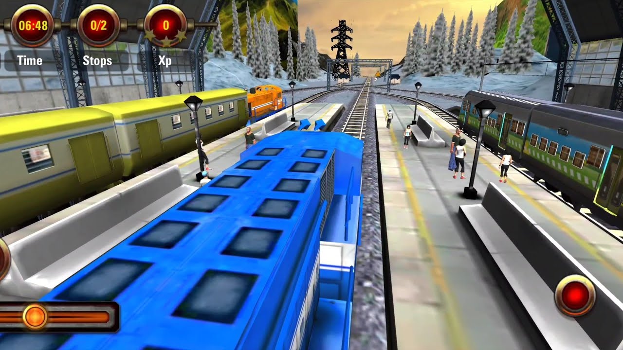 BEST 3D RAILWAY GAMING 🎮FOR ANDROID !! BEST GAME FOR KIDS !! INDIAN ...