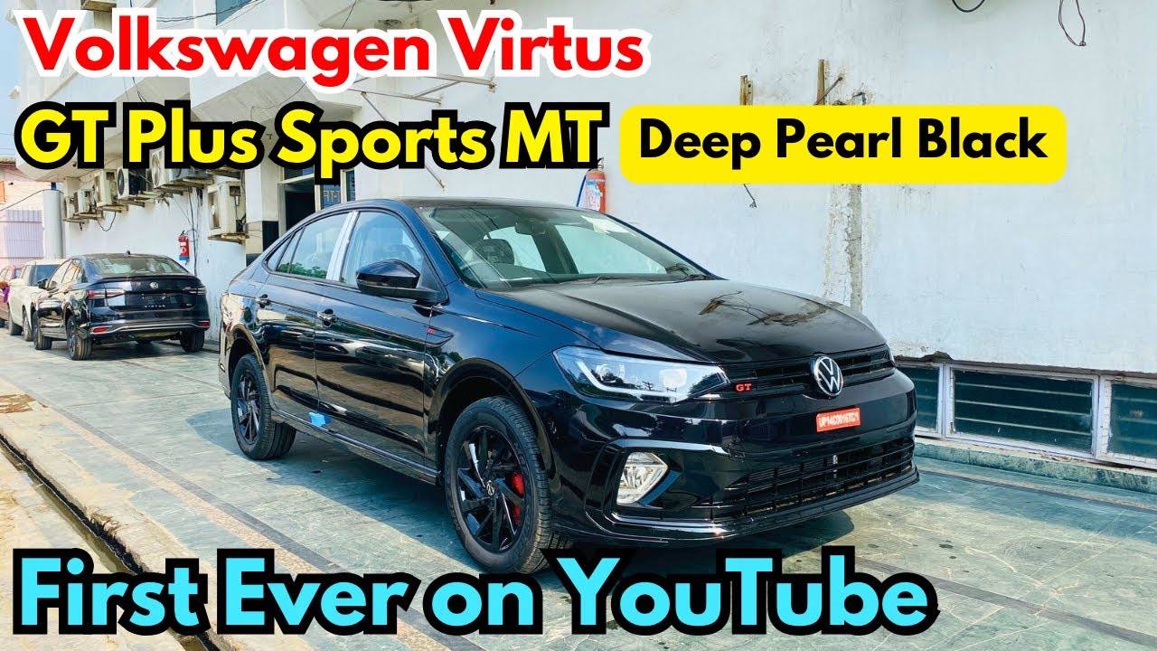 Volkswagen Virtus GT Plus Sports || Virtus GT plus Sports Black ...