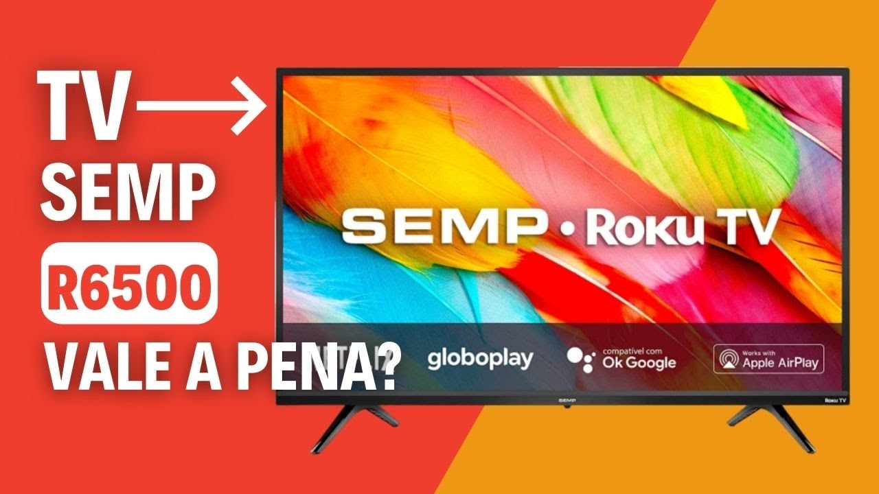 TV SEMP R6500 32 Polegadas | Nova TV Com BOA QUALIDADE e PREÇO BAIXO ...