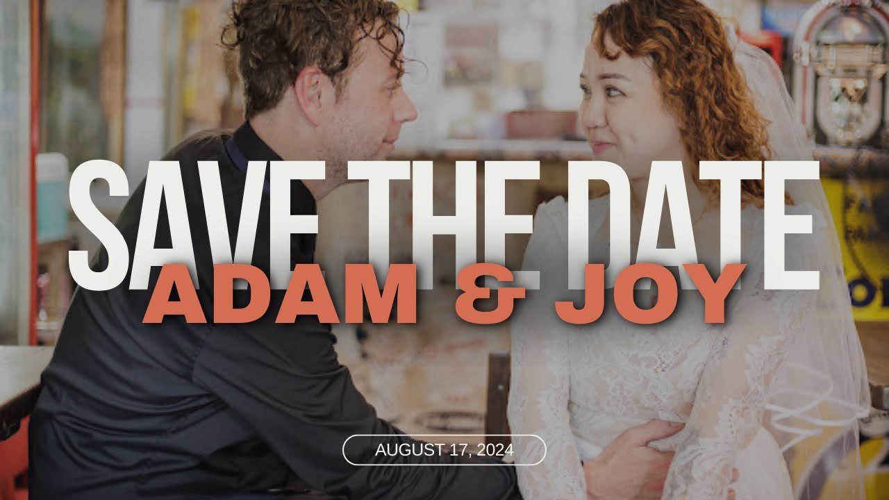 Adam and Joy save the date ️ #adamfinallyfoundhisforeverjoy - YouTube