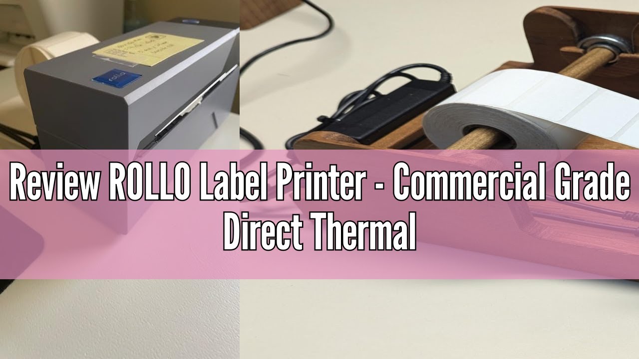 Review ROLLO Label Printer - Commercial Grade Direct Thermal High Speed ...
