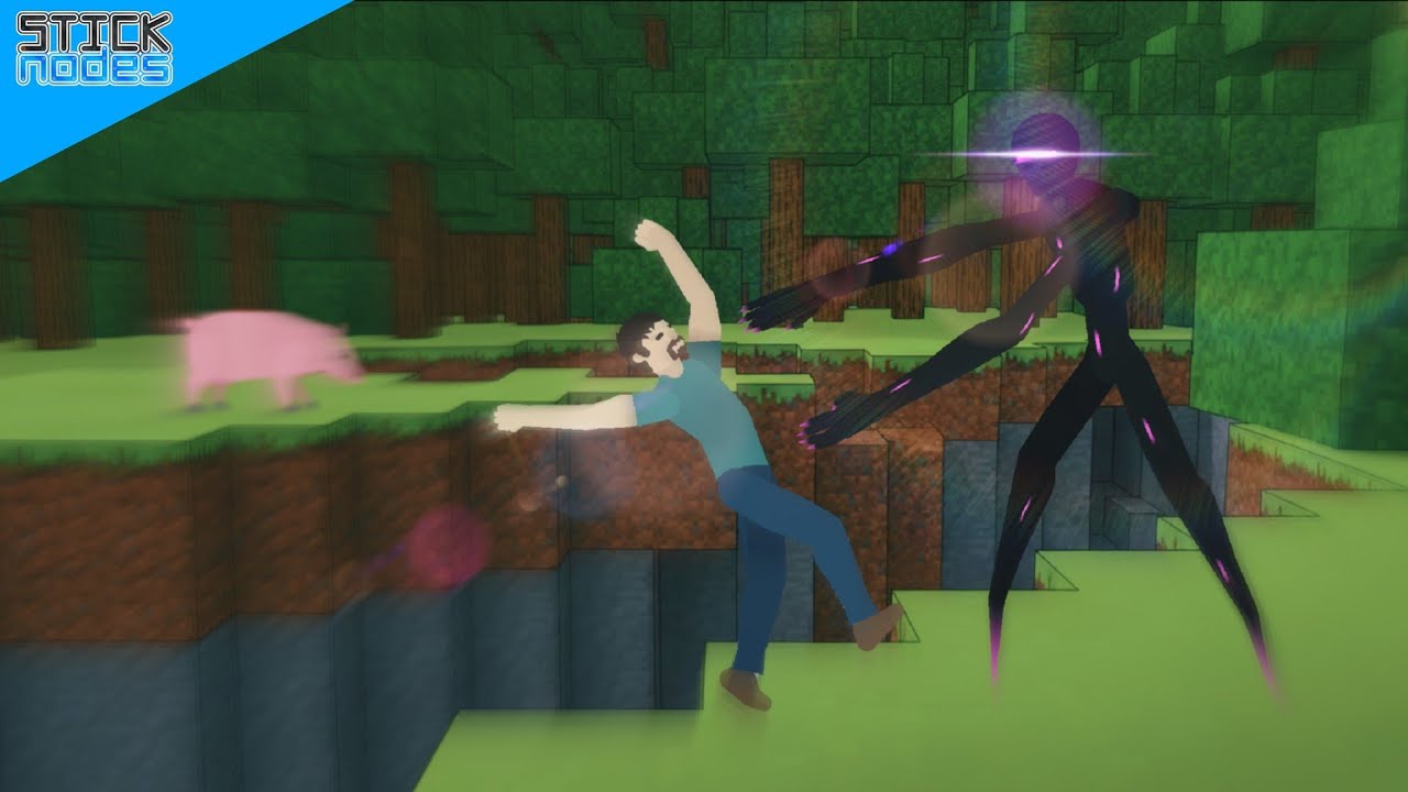 StickNodes Minecraft Animation - YouTube