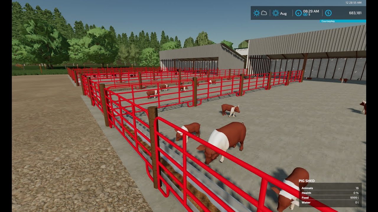 FS22 1,300 Cattle and 150 Pigs - YouTube