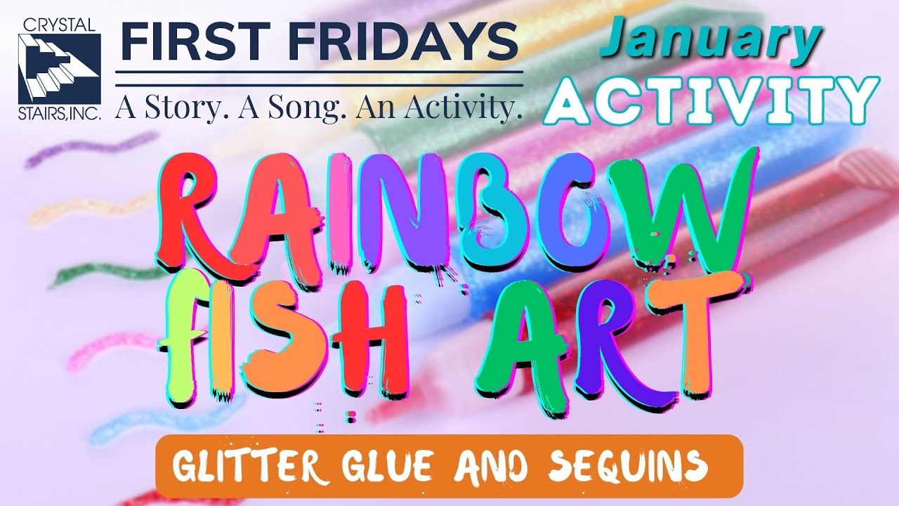 First Friday: Rainbow Fish Art - YouTube