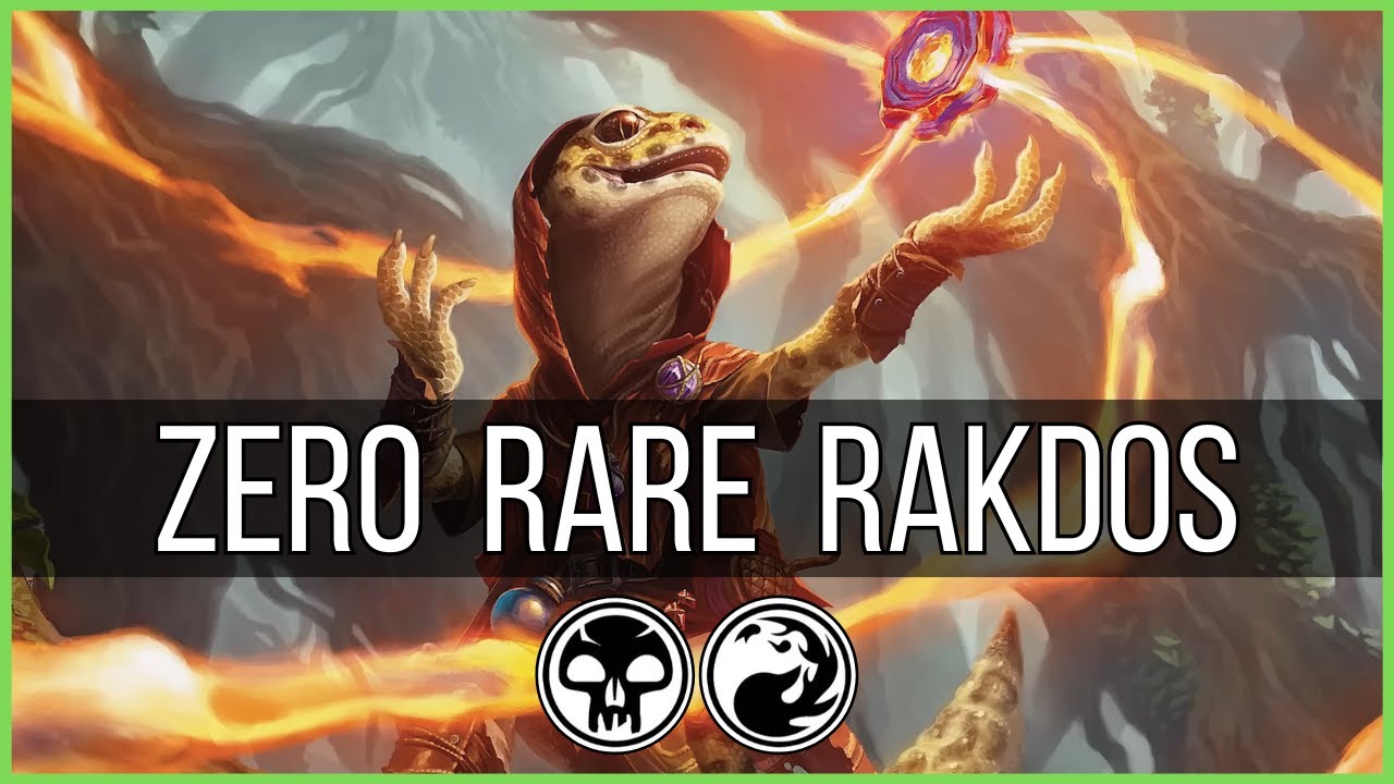 Zero Rare | Rakdos Lizards & Outlaws | Budget Standard Artisan Deck ...