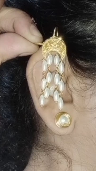 Handmade Bugadi with pearl chains - YouTube