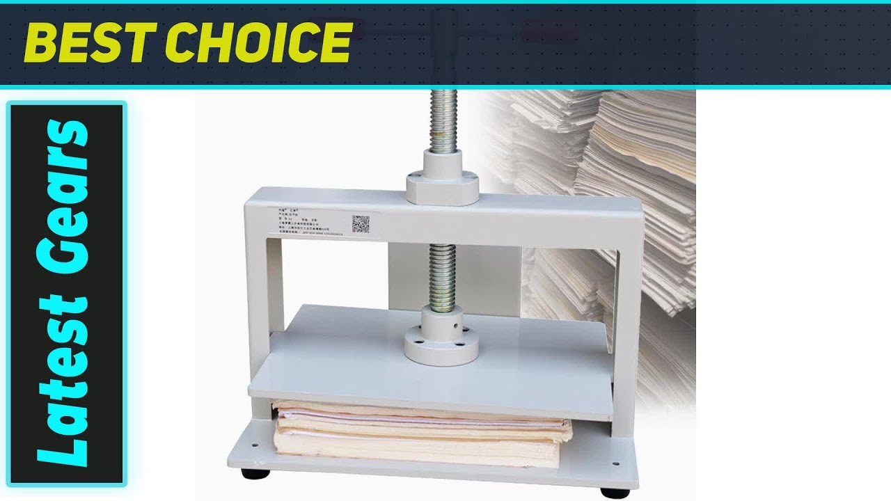 1500kg Manual Paper Press: The Ultimate Flattening Machine for Books ...