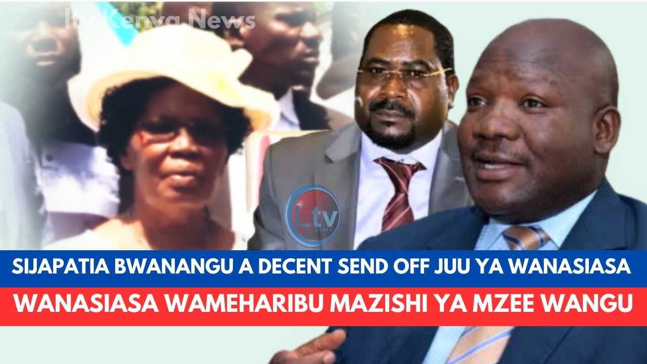 Chaos erupts at the funeral of former chief Mzee Agostino in Matungu ...