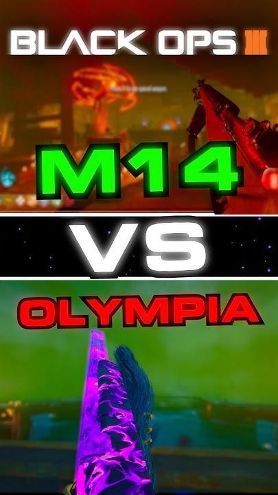 WHICH ZOMBIE'S GUN IS BETTER? BLACK OPS 1 M14 OR BLACK OPS 6 OLYMPIA 🤔 - YouTube