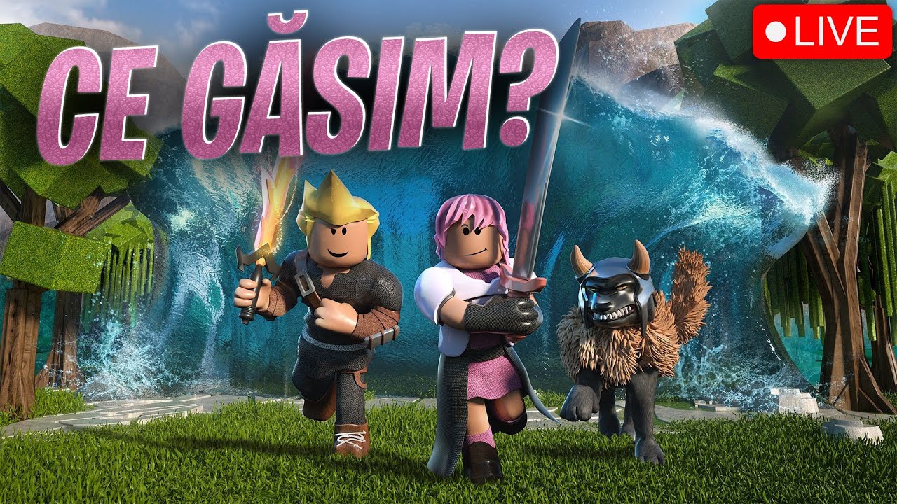 Ce găsim nou pe Roblox? Cine vine la Comic Con? - Live Roblox Romania ...