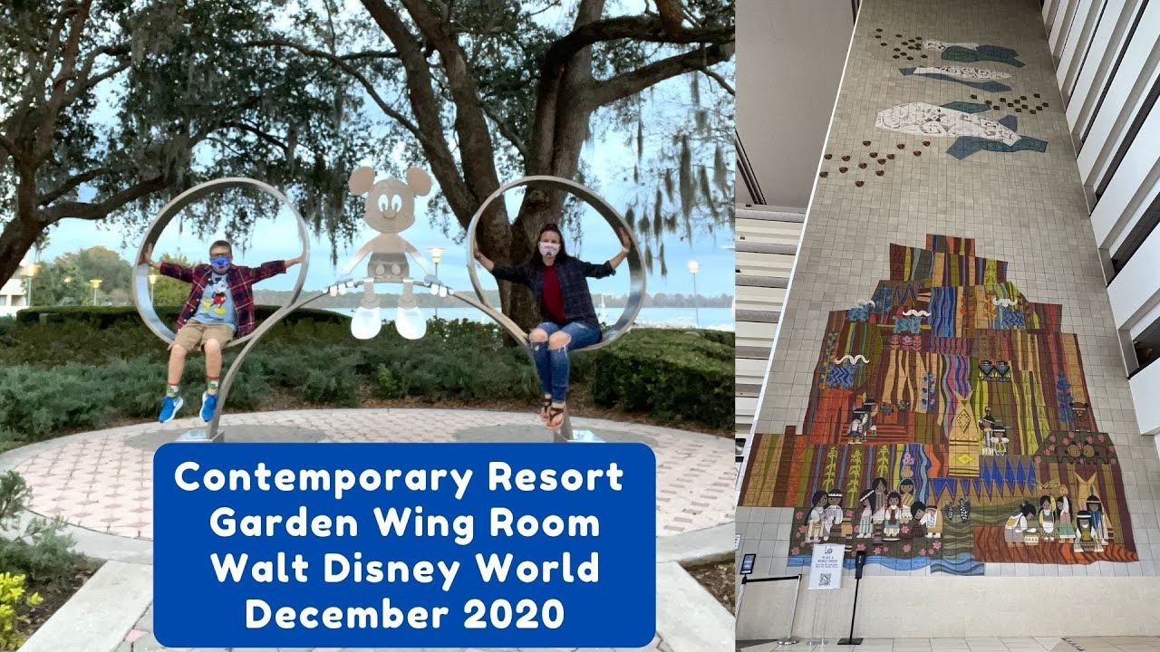 Disney's Contemporary Resort | Garden Wing Room | Disney Deluxe Resort ...