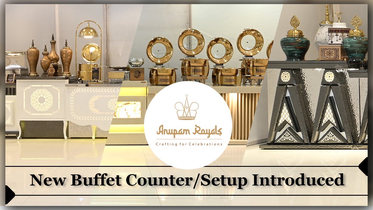 New Concept of Led Counter Introduced by Anupam Royals | Banquet ...