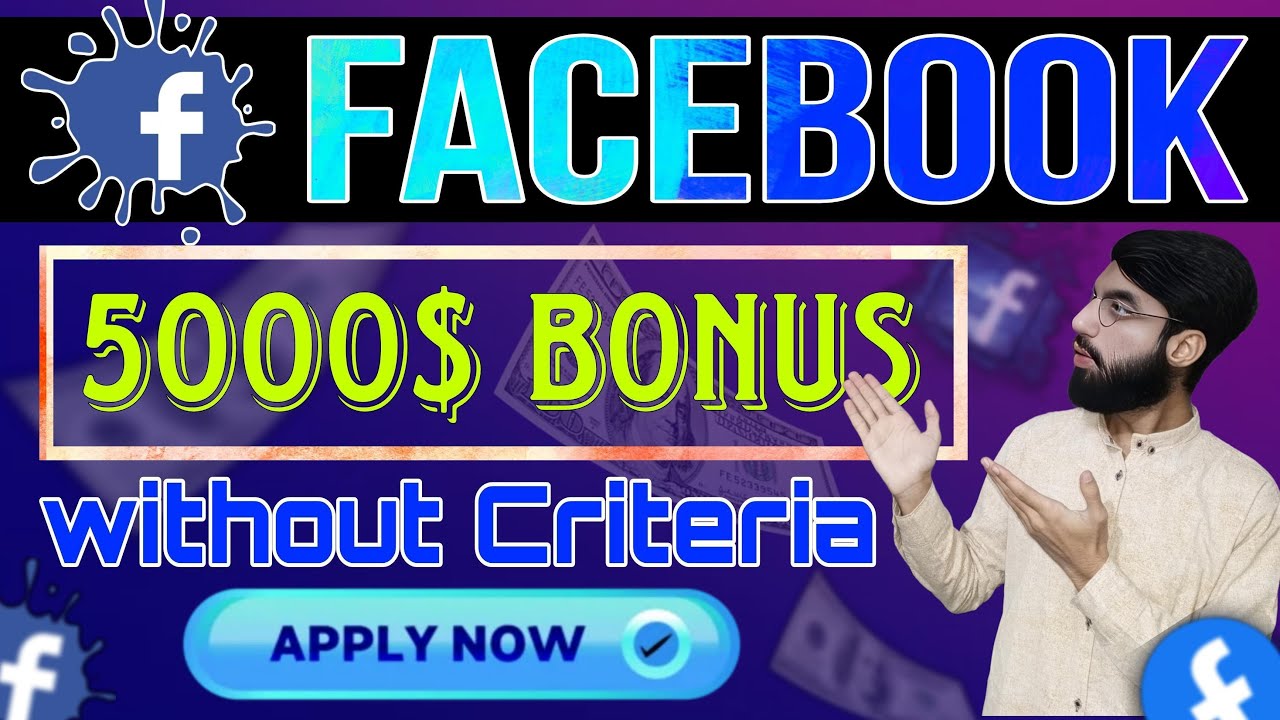 How To Apply FaceBook Breakthrough Bonus 5000$ | Make Money Online From ...