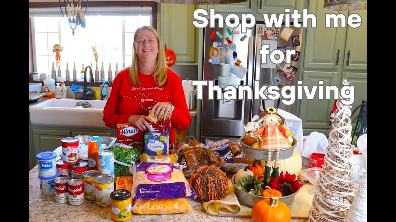 Prepping and Shopping for Your Thanksgiving Meal! - YouTube