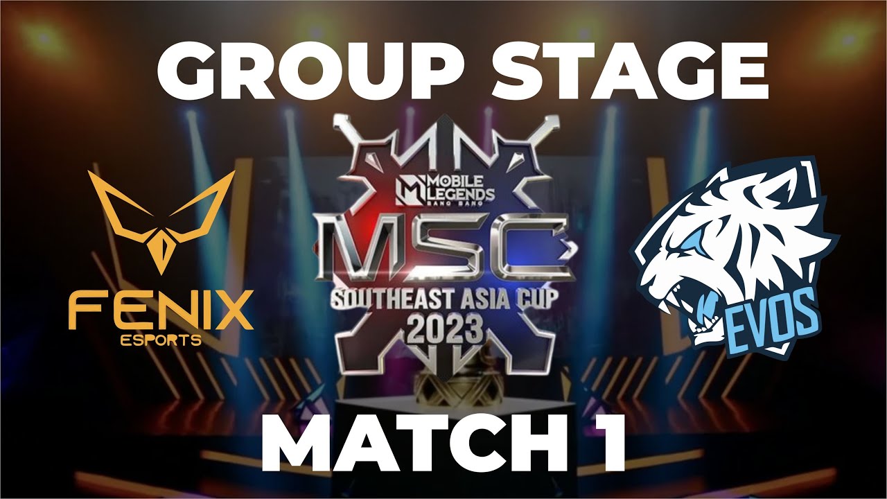 MSC Group Stage Day 1 | Fenix Esports VS EVOS Legends | Match 1 # ...