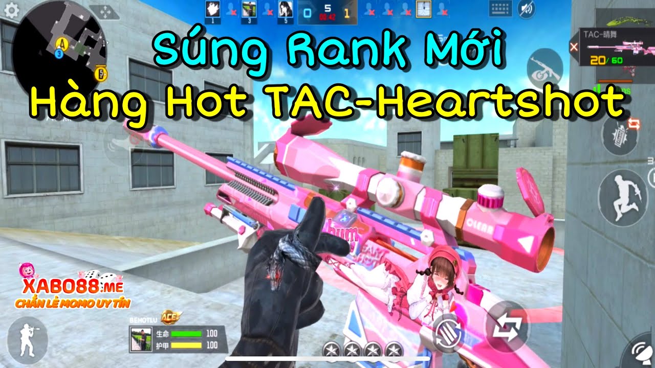 CF Mobile | Súng Rank Mới Hàng Hot TAC-HeartShot Tuy Hơi Nặng Mà Bắn ...