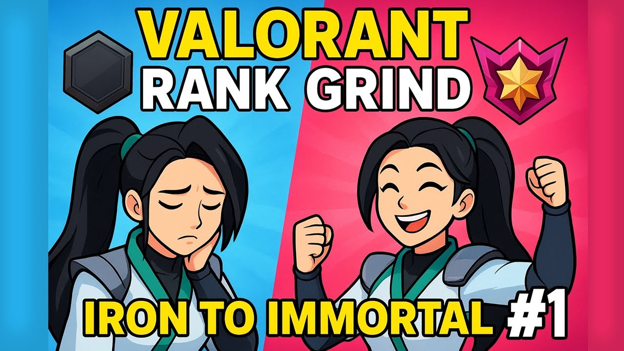 IRON TO IMMORTAL RANK GRIND SAGE ONLY || DAY 1 PART 1 - YouTube