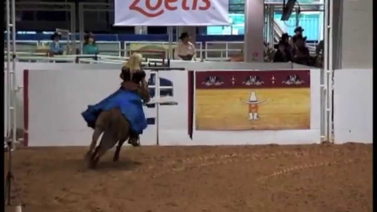 2013 AQHA Cowboy Mounted Shooting Youth World Champion - YouTube