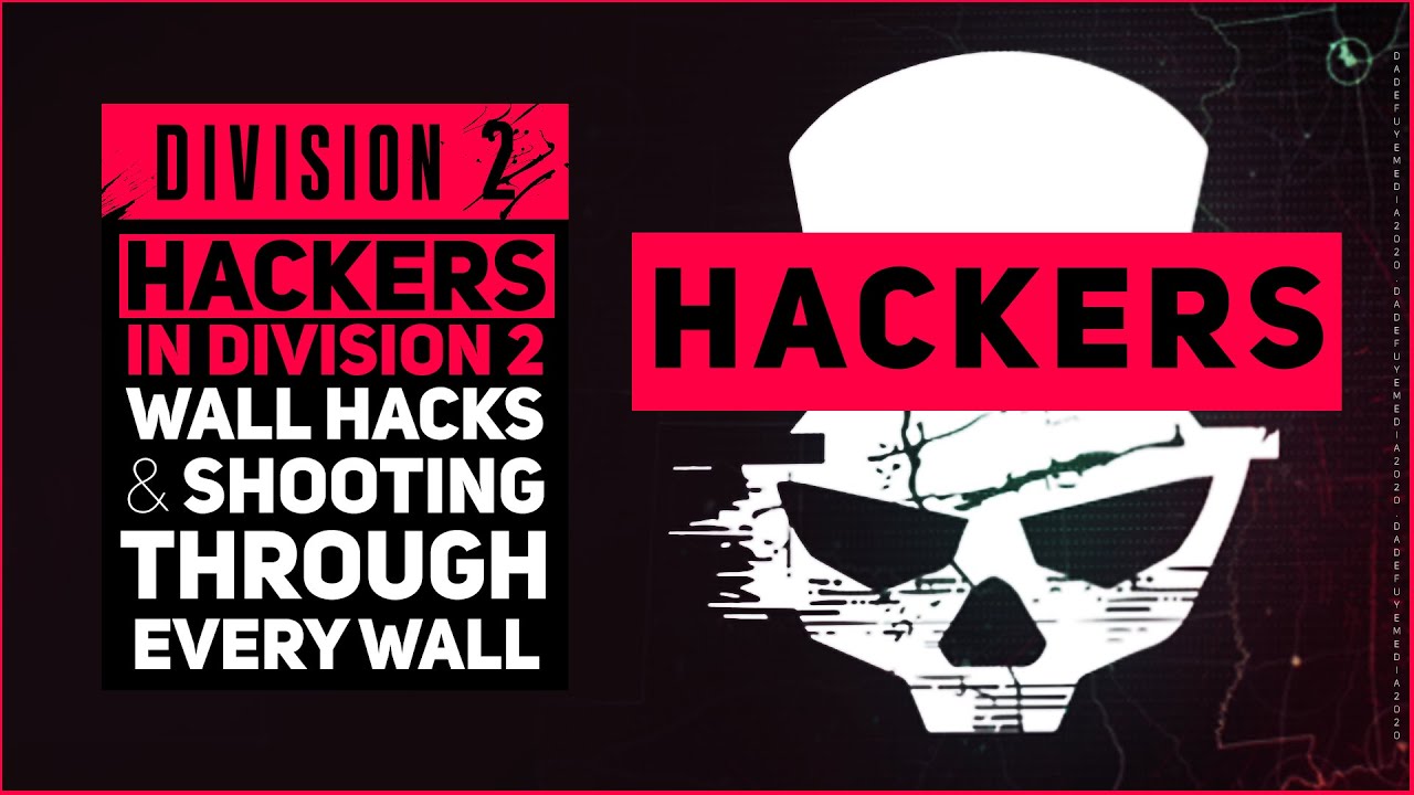 HACKERS IN DIVISION 2 SHOOTING THROUGH WALLS / DEVS PLEASE DO SOMETHING ...
