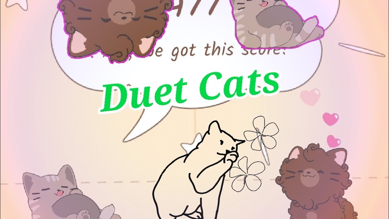 Duet Cats (games) Bingo - YouTube
