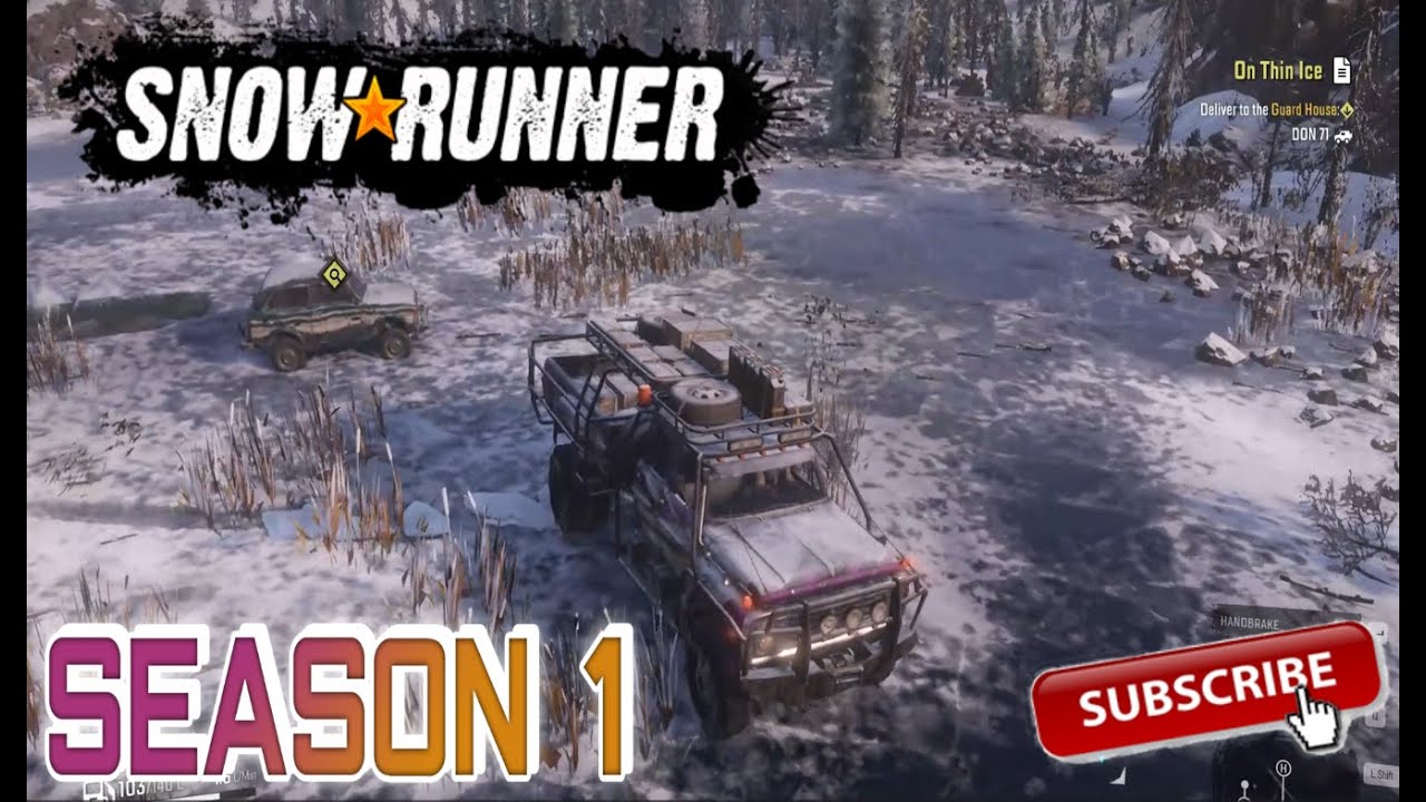 Snow Runner On Thin İce Kola Peninsula, Russian Federation Season 1 ...